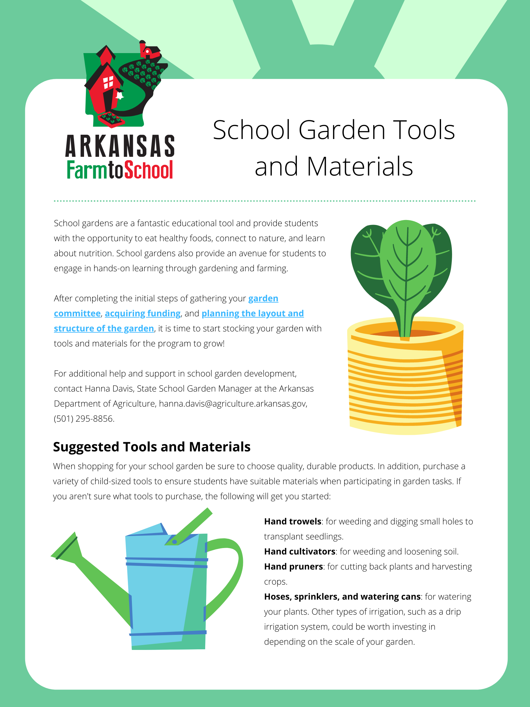 Build and Plant - Arkansas Farm to School